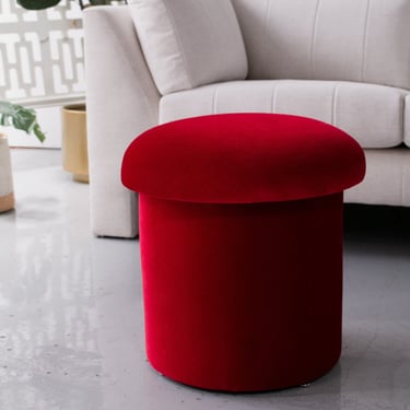 Red Mushroom Stool | Sunbeam Vintage | Highland Park - Los Angeles, CA