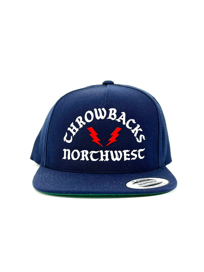 TBNW Grand Master Flash Herritage snapback Navy | Throwbacks Northwest ...