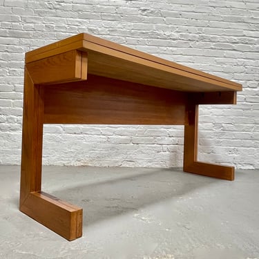 Mid Century Modern Teak EXPANDABLE Flip Top DESK / | Circa60 ...