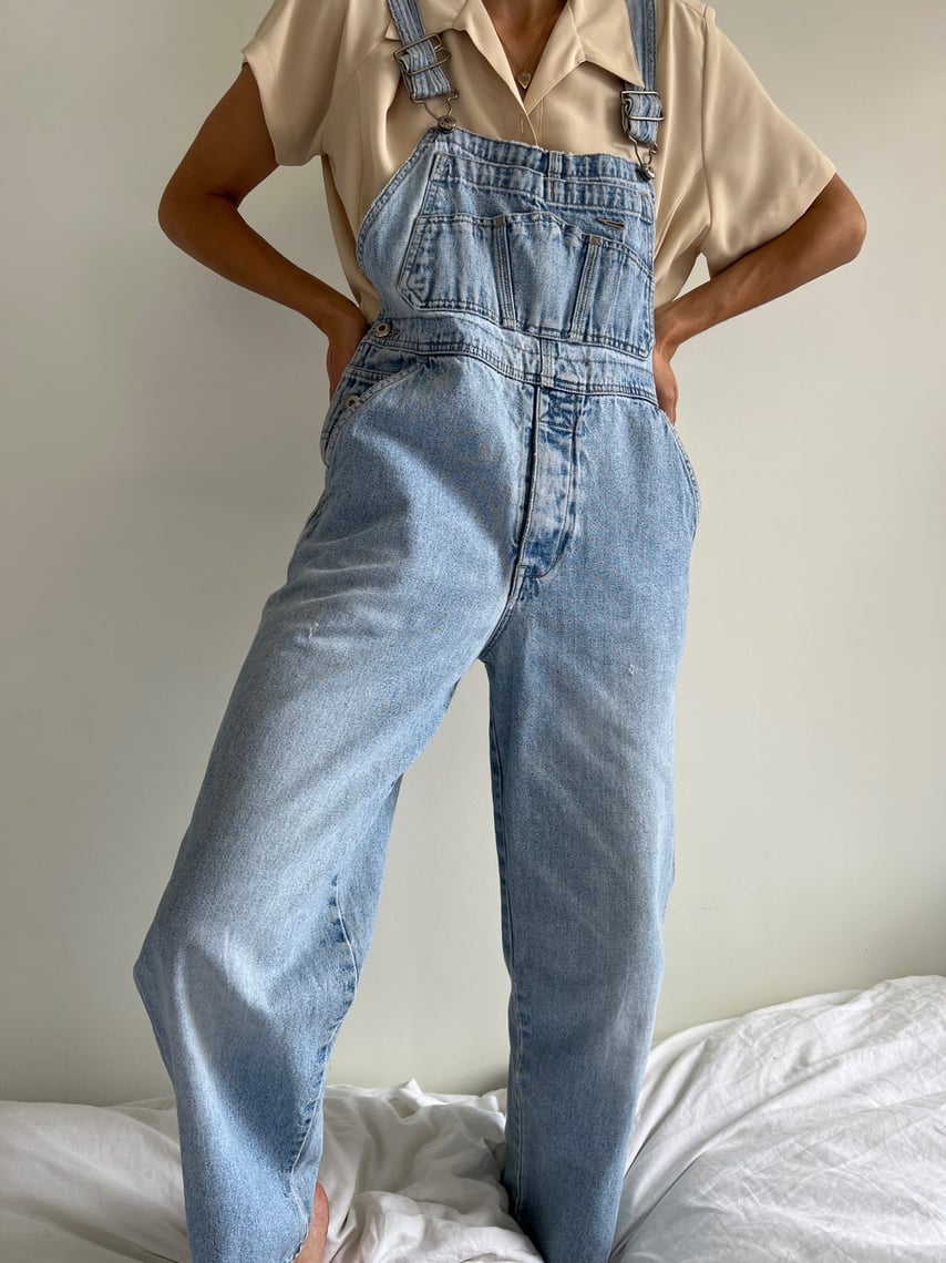 Vintage Light Wash Denim Overalls | Goodshop Badshop | Lowertown - St ...