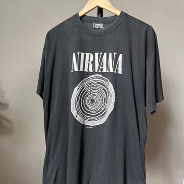 1997 Nirvana T Shirt / 1990s Muddy Banks Tour Tee / 90s Kurt 1997 Nirvana T Shirt / 1990s Muddy Banks Tour Tee / 90s Kurt