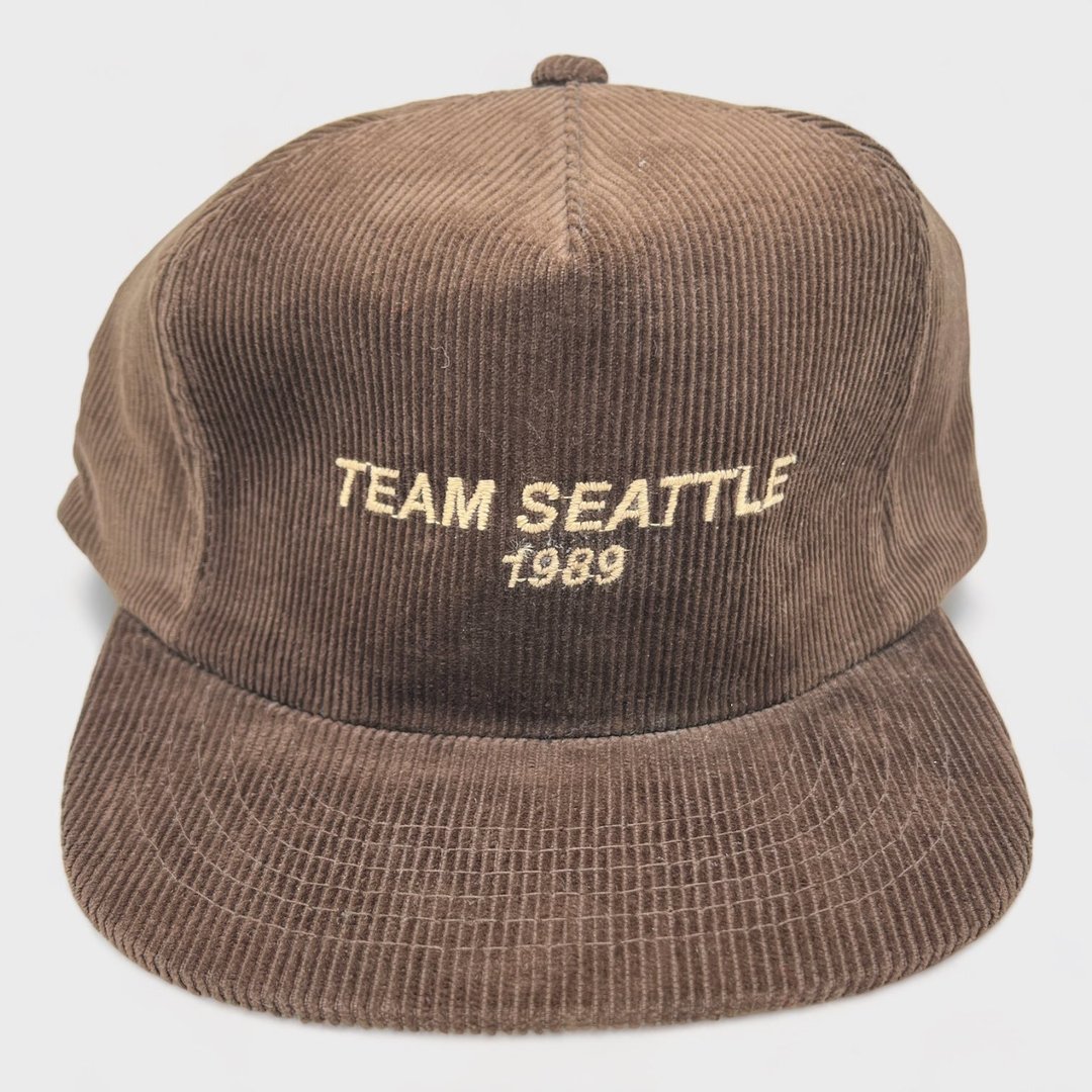 1989 Team Seattle Corduroy Snapback Hat | Laundry | Portland, OR