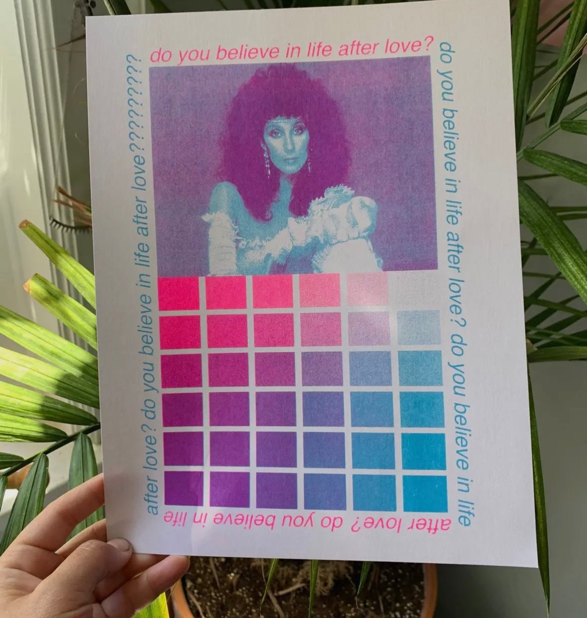 Cher Color Chart Riso Print | Wishbone Reserve - Baltimore, MD | ATTIC