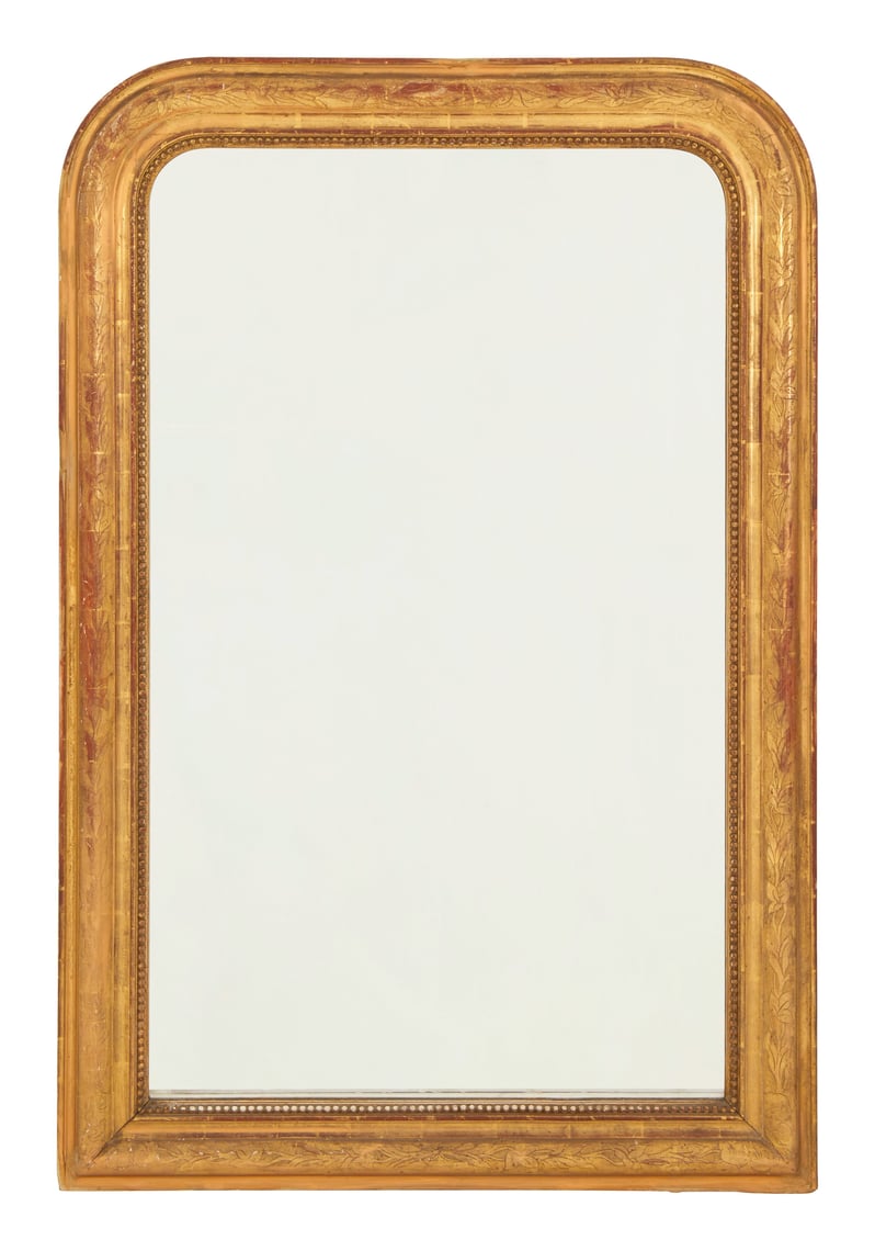 Antique Louis Philippe Gilt Mirror | Jayson Home | Chicago, IL