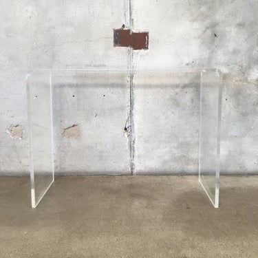 Lucite Desk / Sofa Table | Urban Americana | Long Beach, CA
