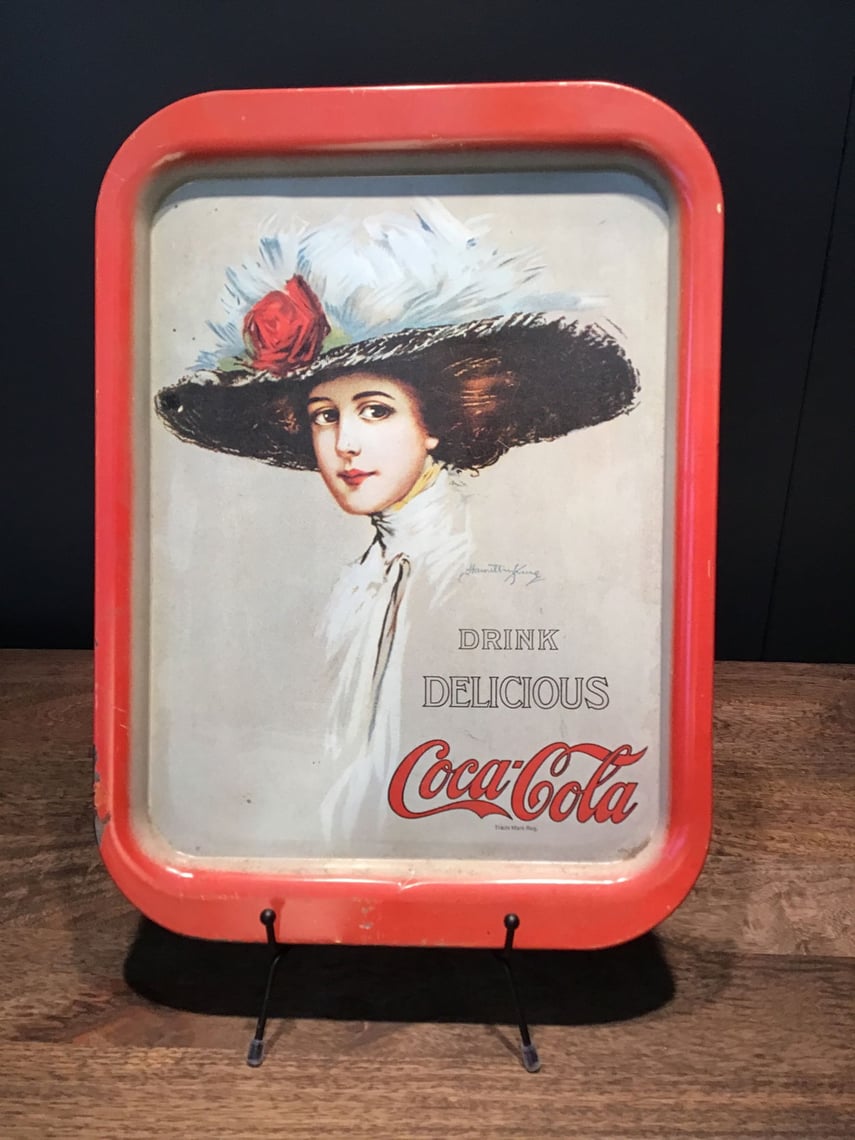 Vintage 70s Coca-Cola Tray (Seattle) | Second Use | Seattle and Tacoma, WA