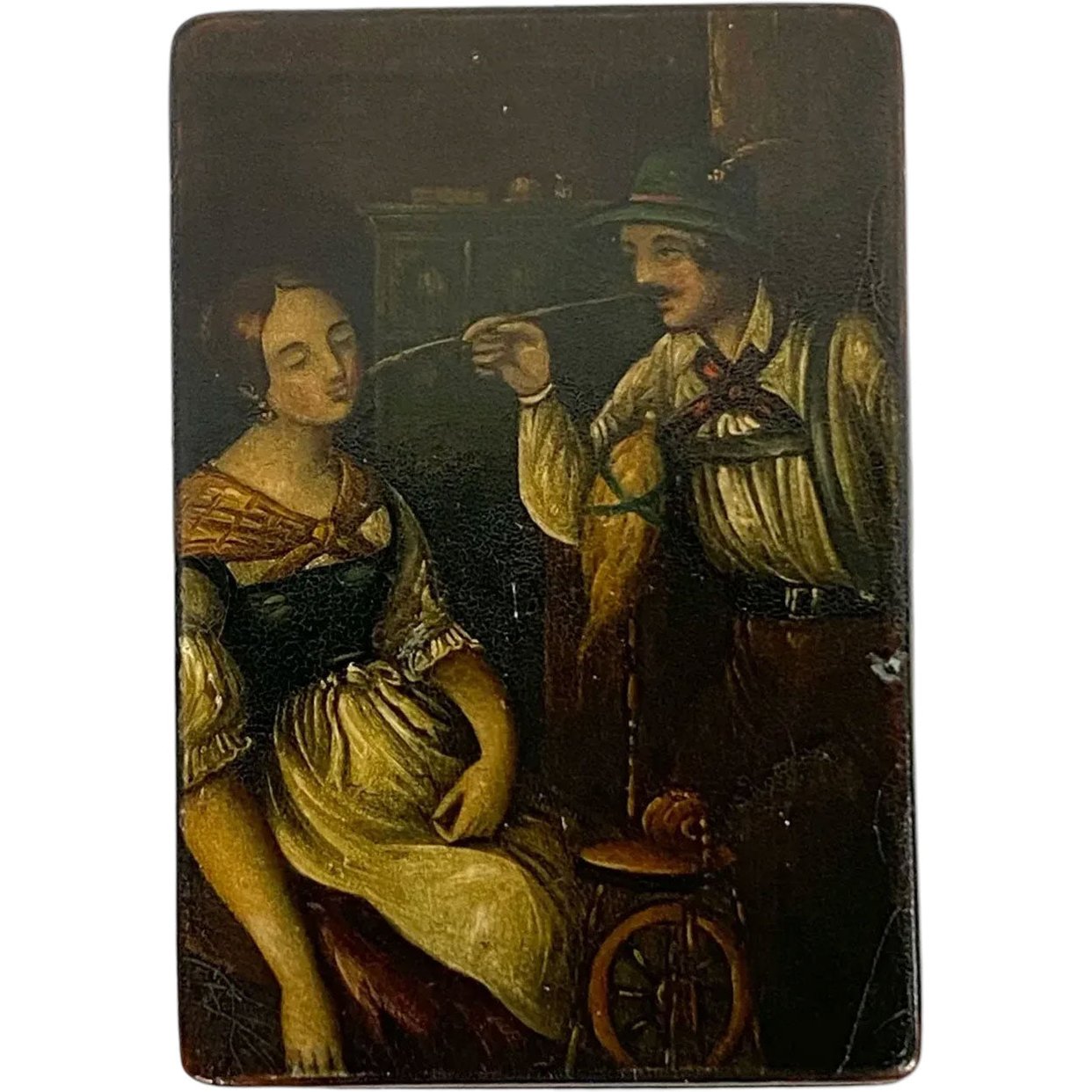 German Johann Paul Hahn Painted and Lacquered Papier-Mache | Eron ...