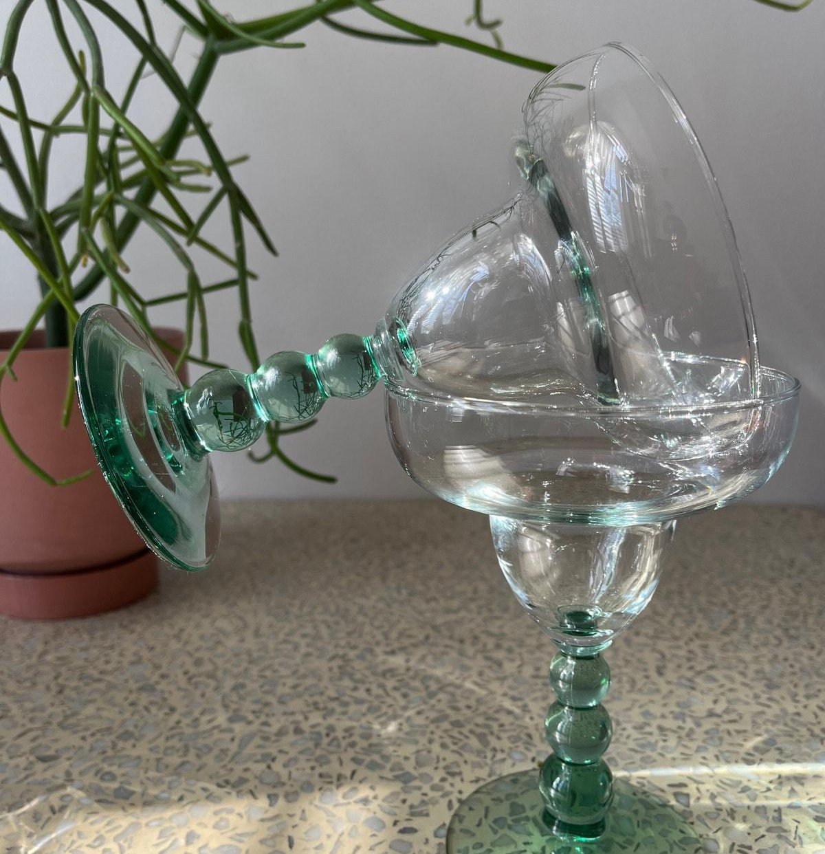 Bubble Stem Martini Set | A Day in June Vintage - Baltimore, MD | ATTIC