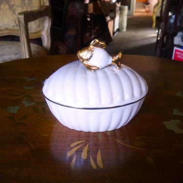 VINTAGE Porcelain Storage Dish, MCM, Enesco dish, Home Decor | 3 Girls ...
