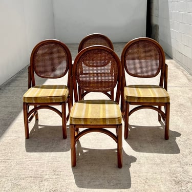 70s Rattan Dinette Set | Revival Vintage | North Loop - Austin, TX