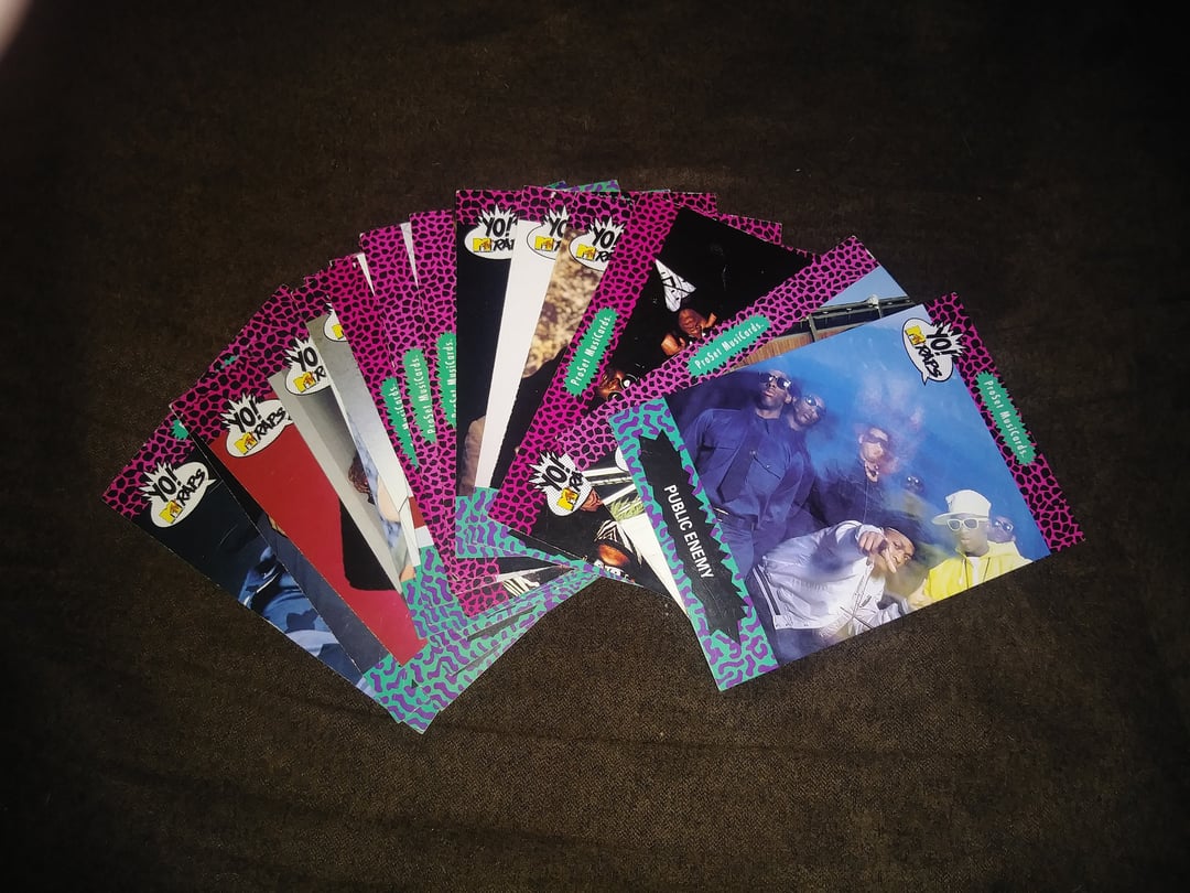 Vintage 1990s Yo! MTV Raps Cards | Guava Nectar Vintage | Atlanta, GA