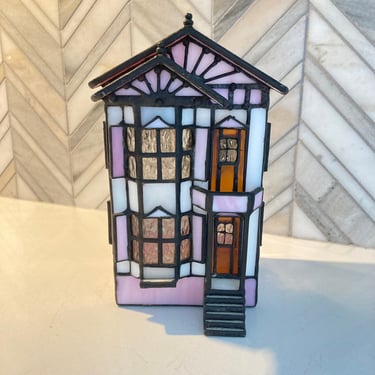 IOB Forma Vitrum "Candlemaker's Delight" Stained Glass Lighted | Tripod ...