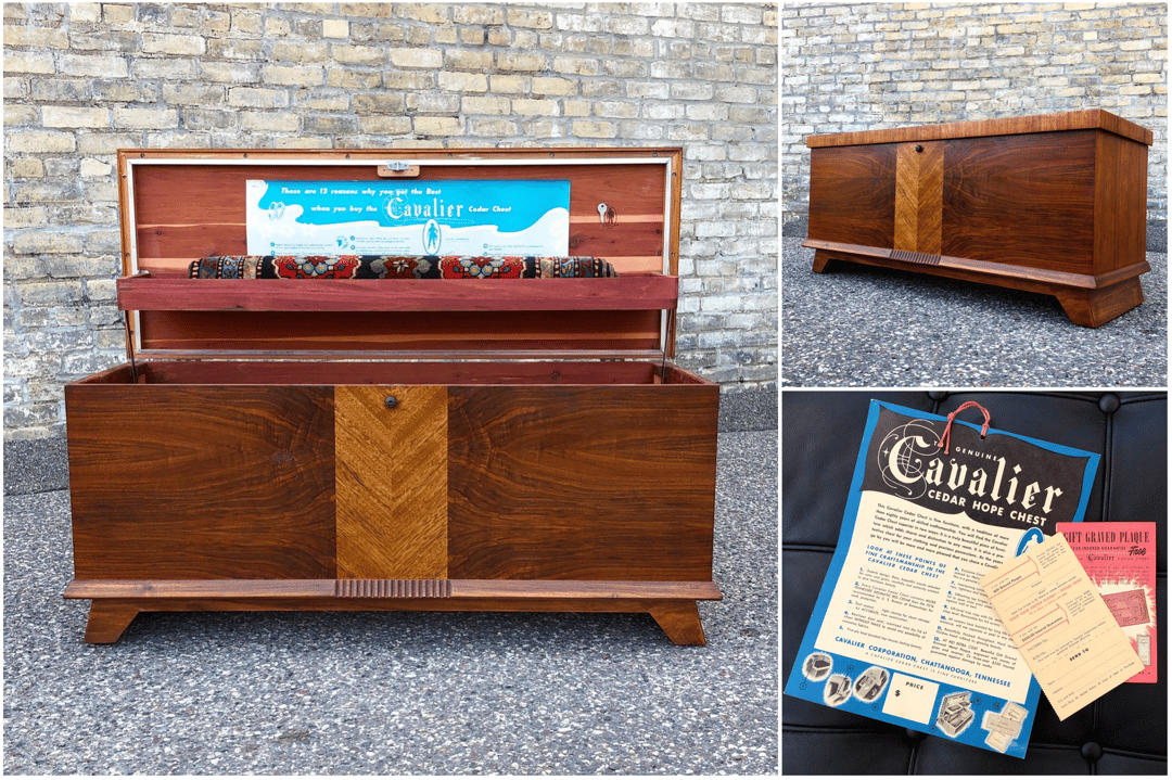 Cavalier Cedar-lined Hope Chest | MidModMen+friends | St. Paul, MN