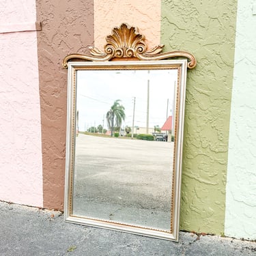 Regency Chic Turner Shell Motif Mirror | Palm Beach Regency | Lake Park, FL