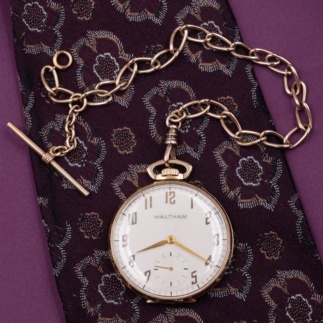 Mid-Century Waltham Pocket Watch | Pippin Vintage Jewelry | Chelsea ...