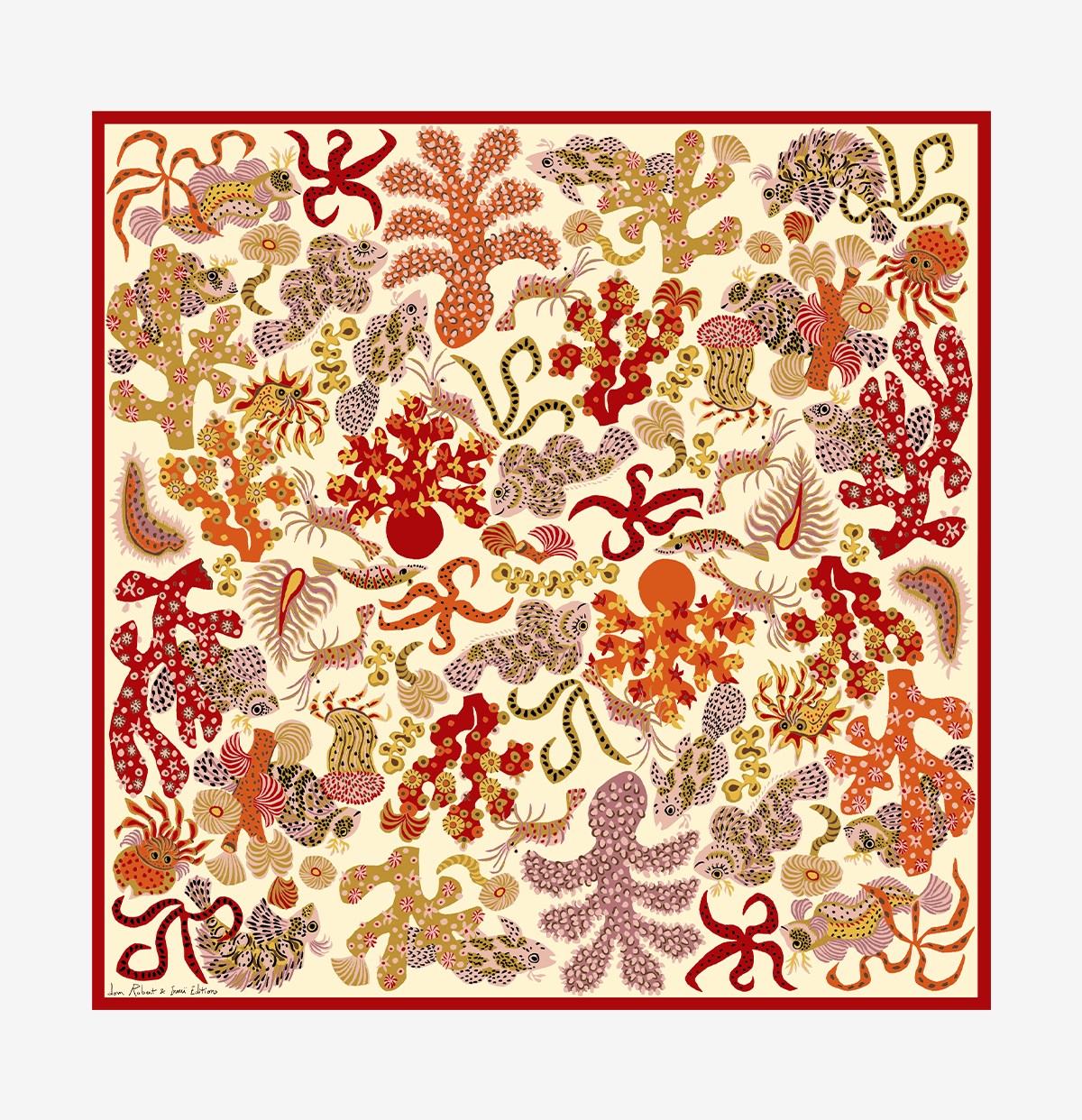 Square 100 - Jardin de sirènes / Dom Robert | Dress - Beacon Hill ...