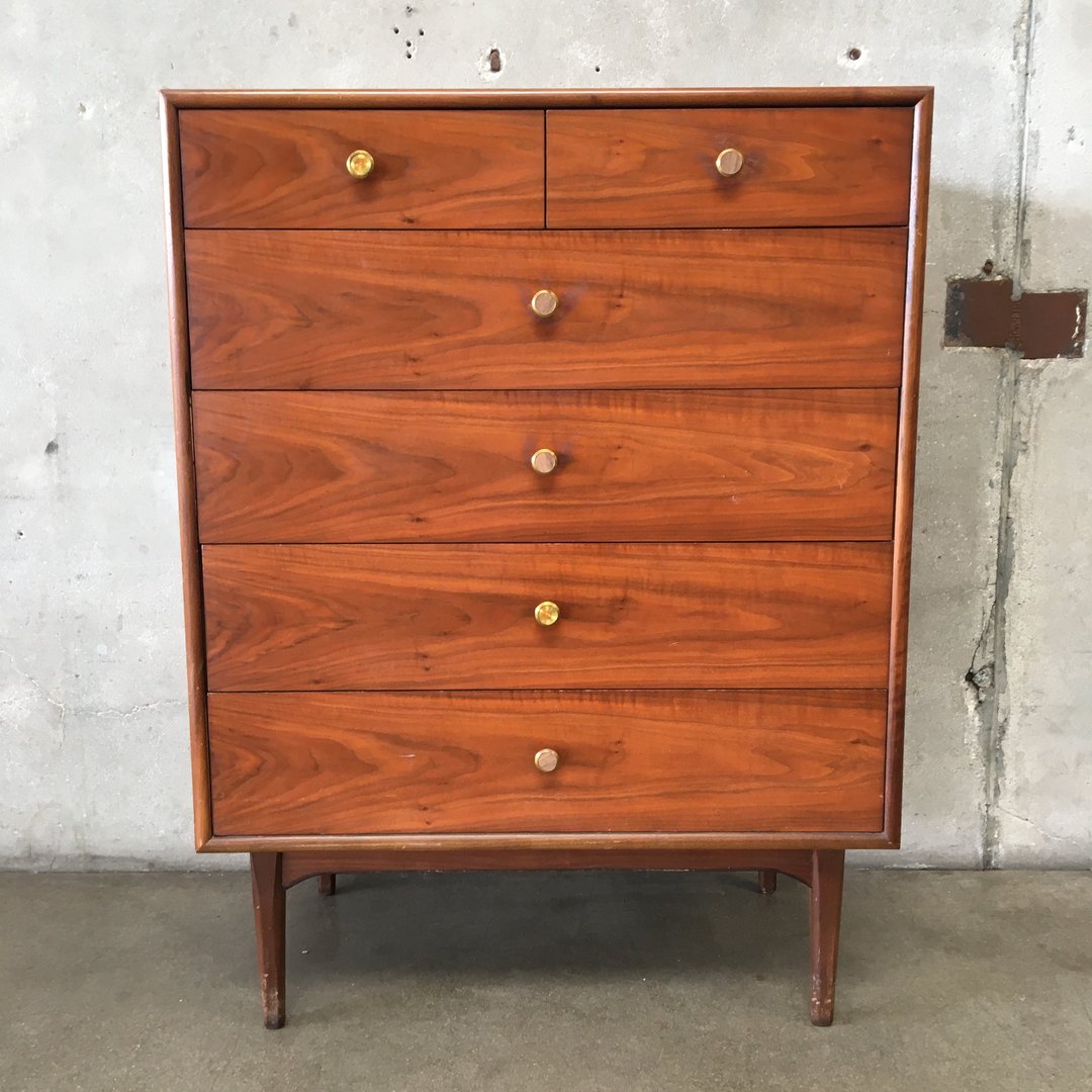 Mid Century Drexel Declaration Highboy Dresser | Urban Americana | Long ...