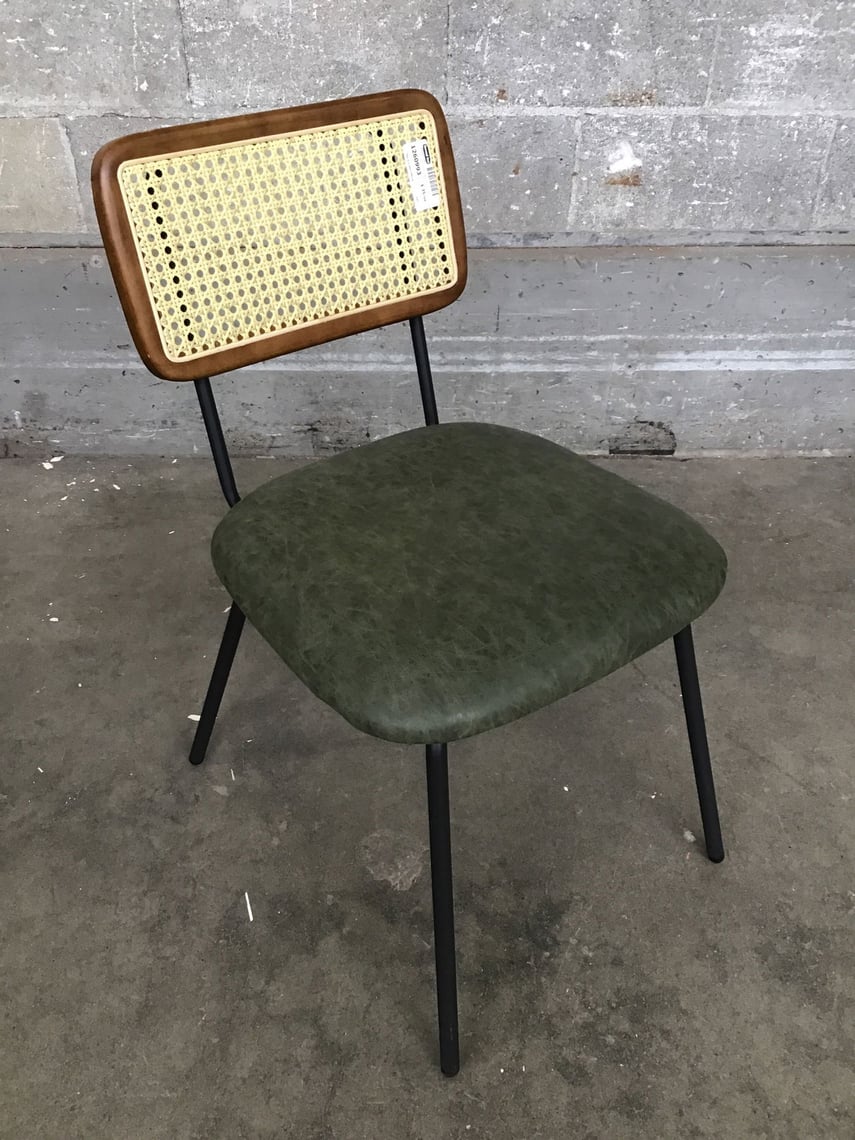 Cushy Wicker Back Dining Chair (Seattle) | Second Use | Seattle and ...