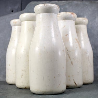 Vintage Wooden Carnival Milk Bottles | Knockdown Pins | Carnival Games ...