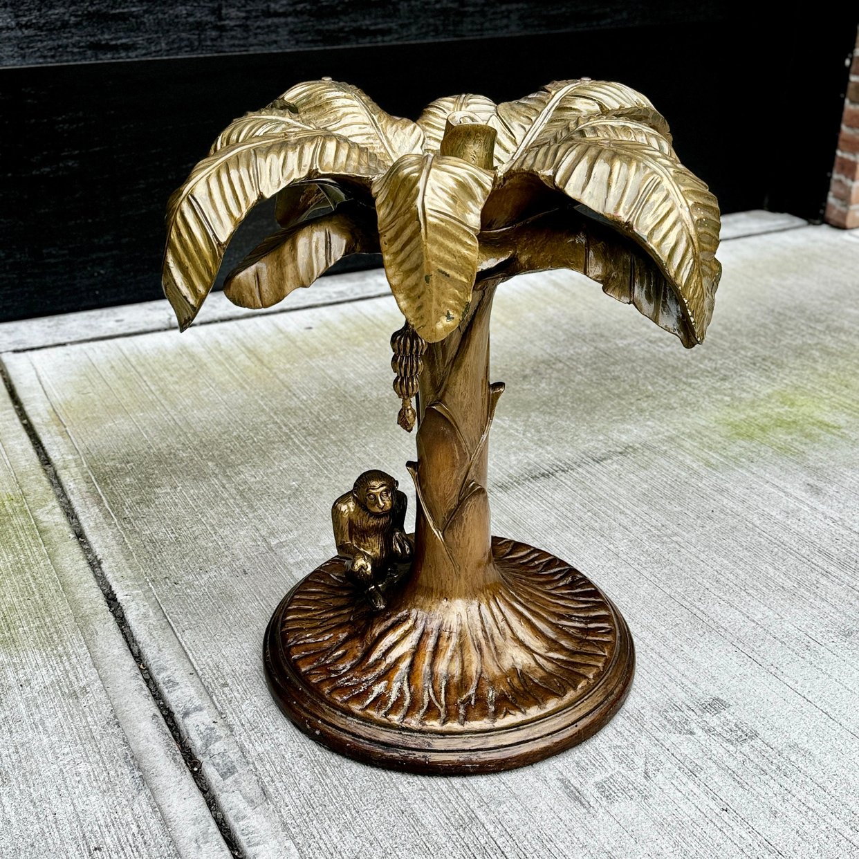 Tropical Island Beach Chic Palm Tree Monkey Dining | Luxe Curations ...