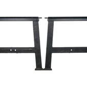 Pair of Antique Black Cast Iron Industrial Machine Legs | Olde Good ...