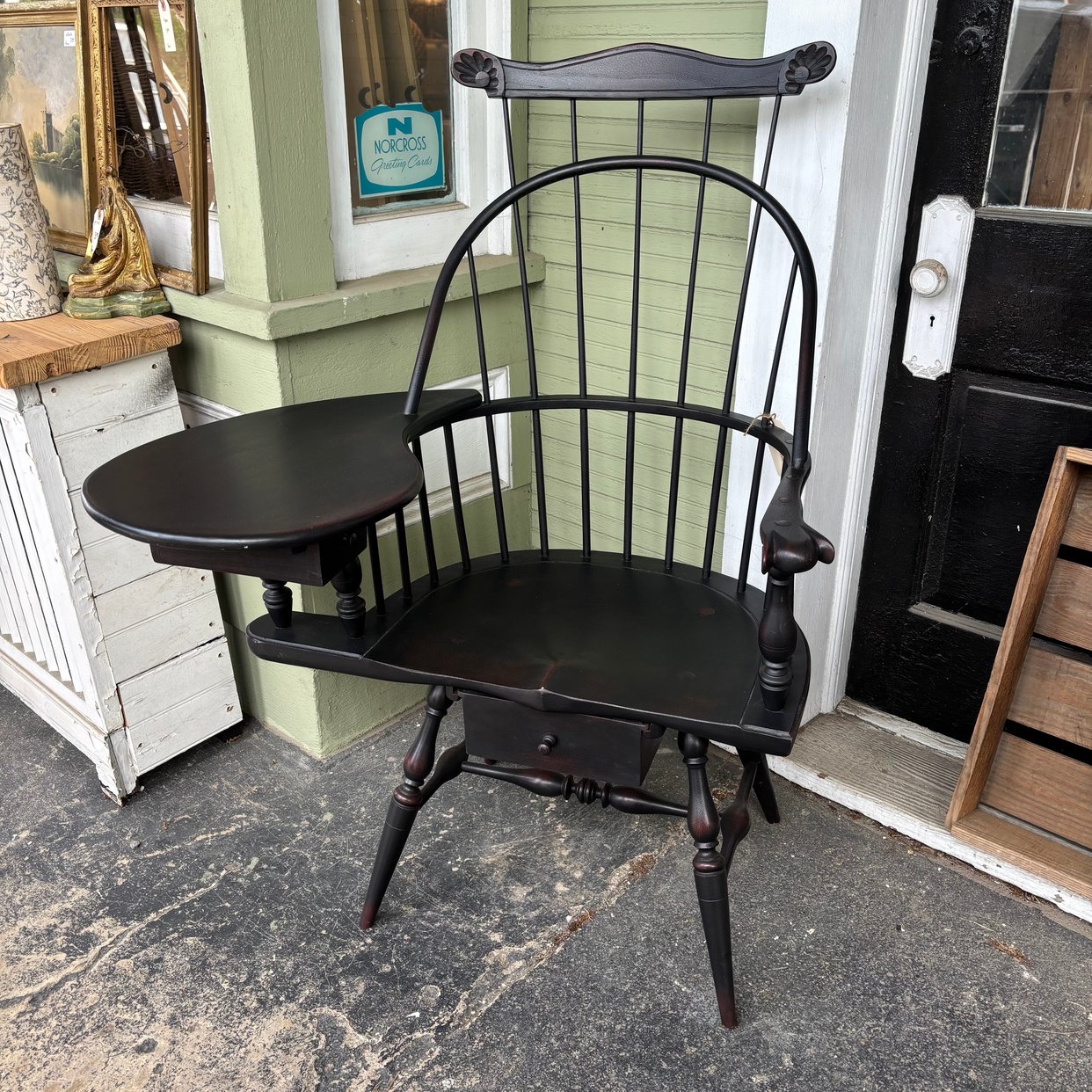 Lawrence Crouse Sack Back Writing Chair | Lucketts Store - Leesburg, VA ...