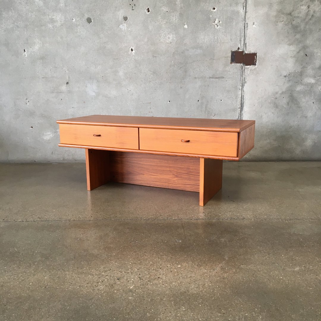 FBJ Mobler Teak Danish Dual Sided Coffee Table | Urban Americana | Long ...