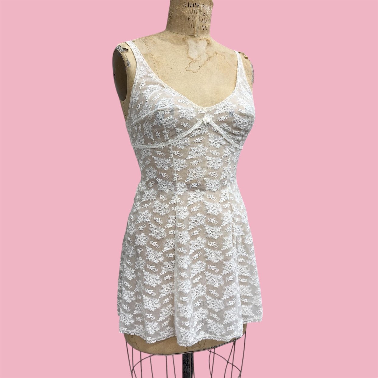 Vintage Slip Dress Retro 1950s Glydons + Hollywood + Size | Retrospect ...