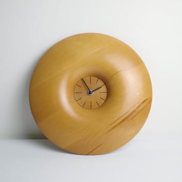 Mid Century Kienzle Quartz Wall Clock – Solid Wood | Past Perfect ...