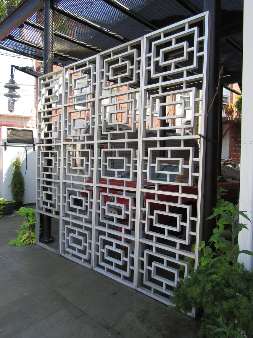 Mid Century Modern Aluminum Exterior Interior Ranch MCM Porch Screens ...