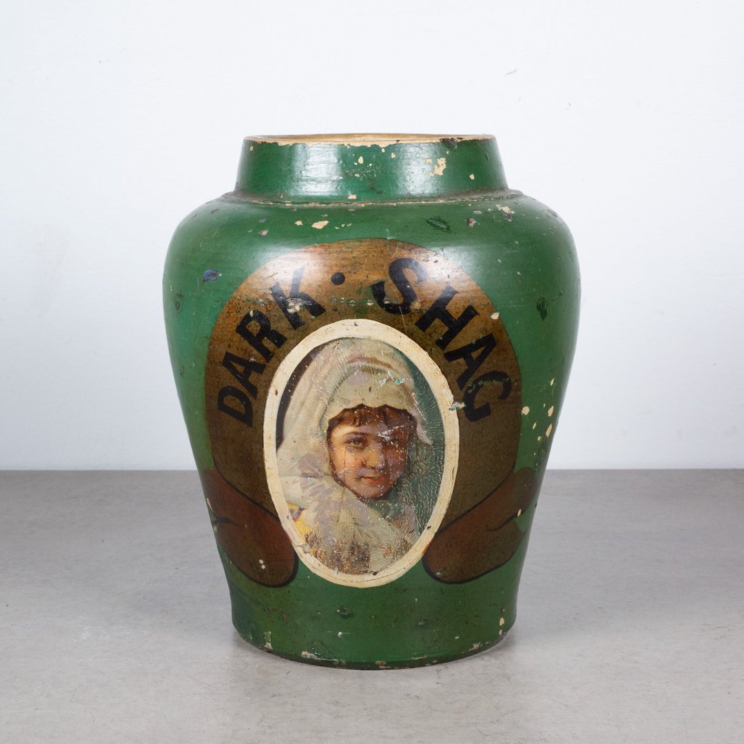 Antique Tobacconist Display Jar "Dark Shag" c.1920 | S16 Home | San ...