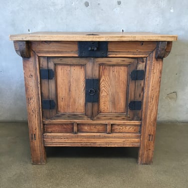 Rustic Asian Cabinet | Urban Americana - Long Beach, CA | ATTIC