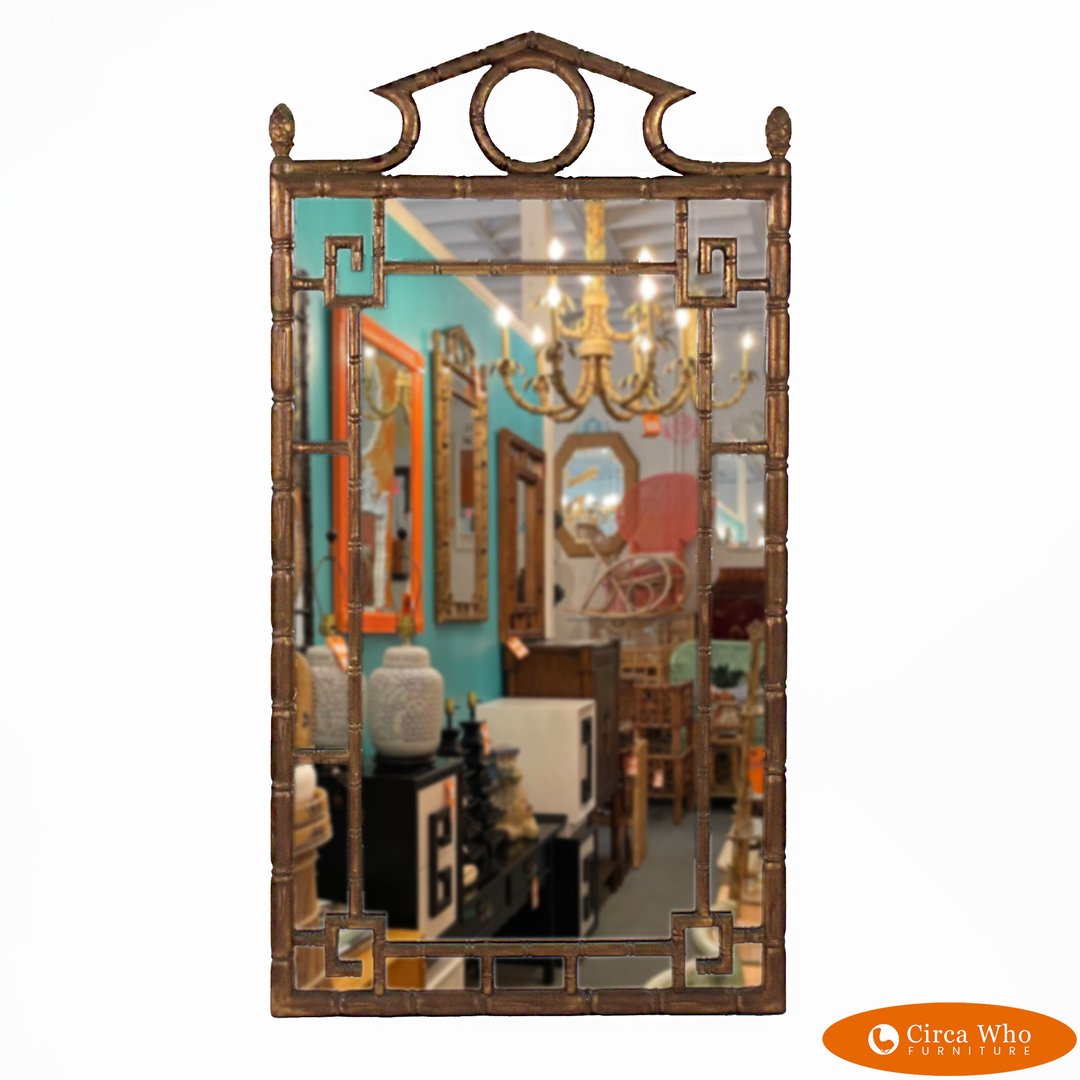 Greek Key Style Fretwork Mirror | Circa Who | West Palm Beach, FL