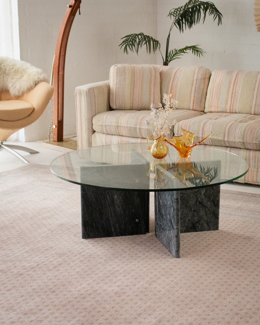 Faux Stone Coffee Table | Sunbeam Vintage | Highland Park - Los Angeles, CA