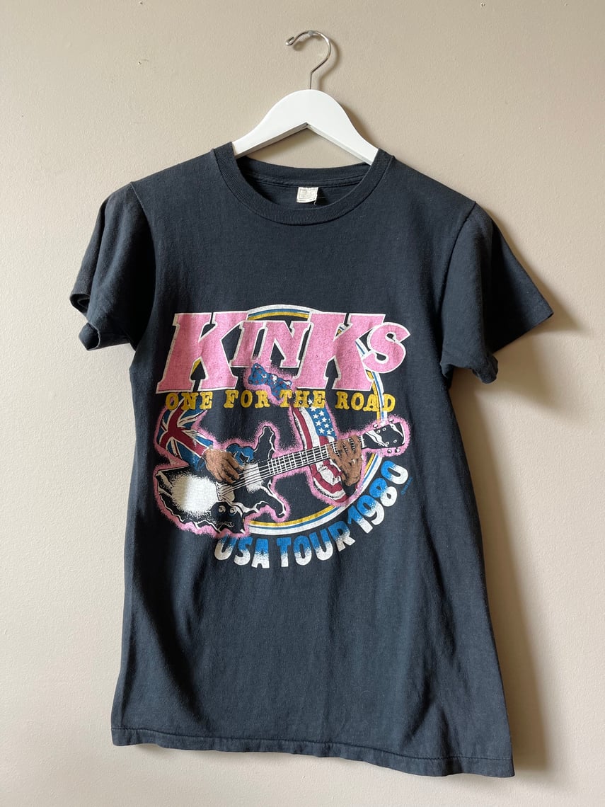 1980 THE KINKS USA TOUR T SHIRT | Dead Union | Vancouver, BC