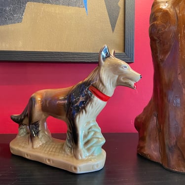 Vintage Japanese Ceramic Dog Figure | Candid - Silverlake - Los Angeles ...