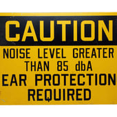 Noise Level Caution Sign | Olde Good Things | Manhattan - New York, NY