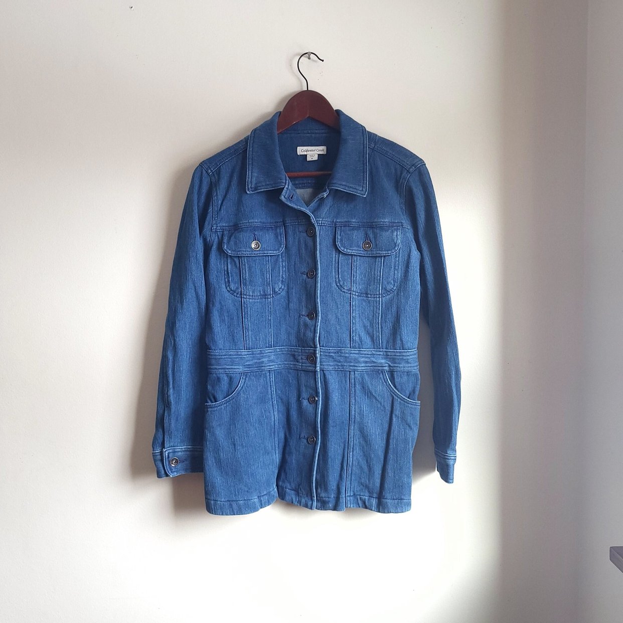 Vintage 1990's/Y2K Western Denim Trench Chore | Cordial Quail Vintage ...