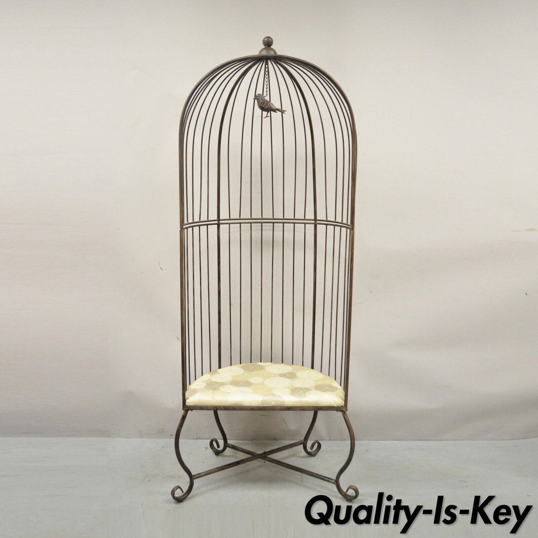 IMAX Worldwide Home Metal Birdcage Accent Lounge Chair | Quality is Key ...