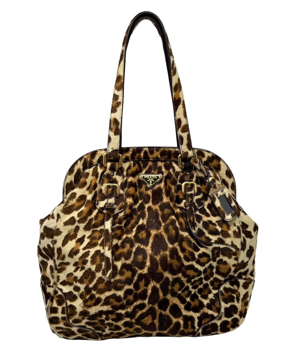 Prada Cheetah Print Shoulder Bag | Treasures of NYC | New York, NY
