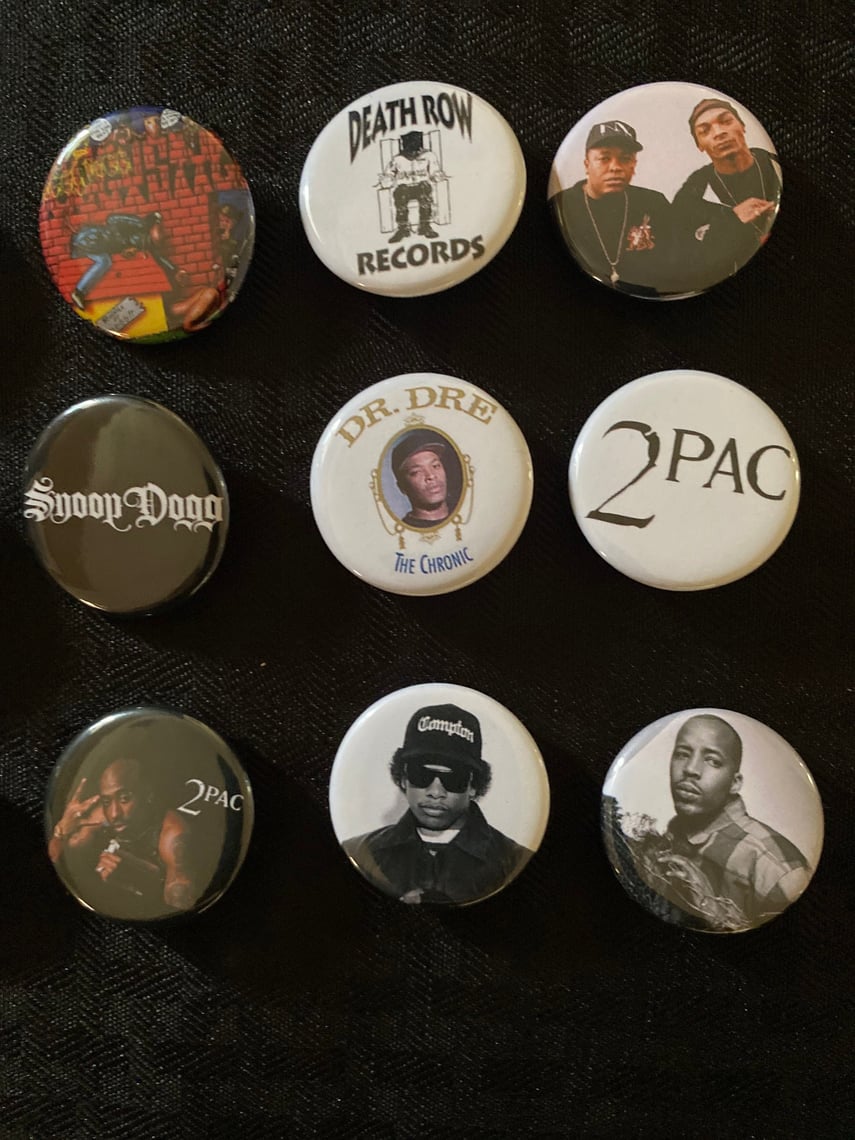 90s Y2k RETRO Rap buttons rap icons hip hop | Retrospect Vintage ...
