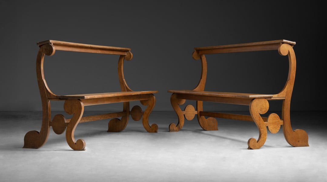 Oak Monastery Benches | Obsolete | Culver City, CA