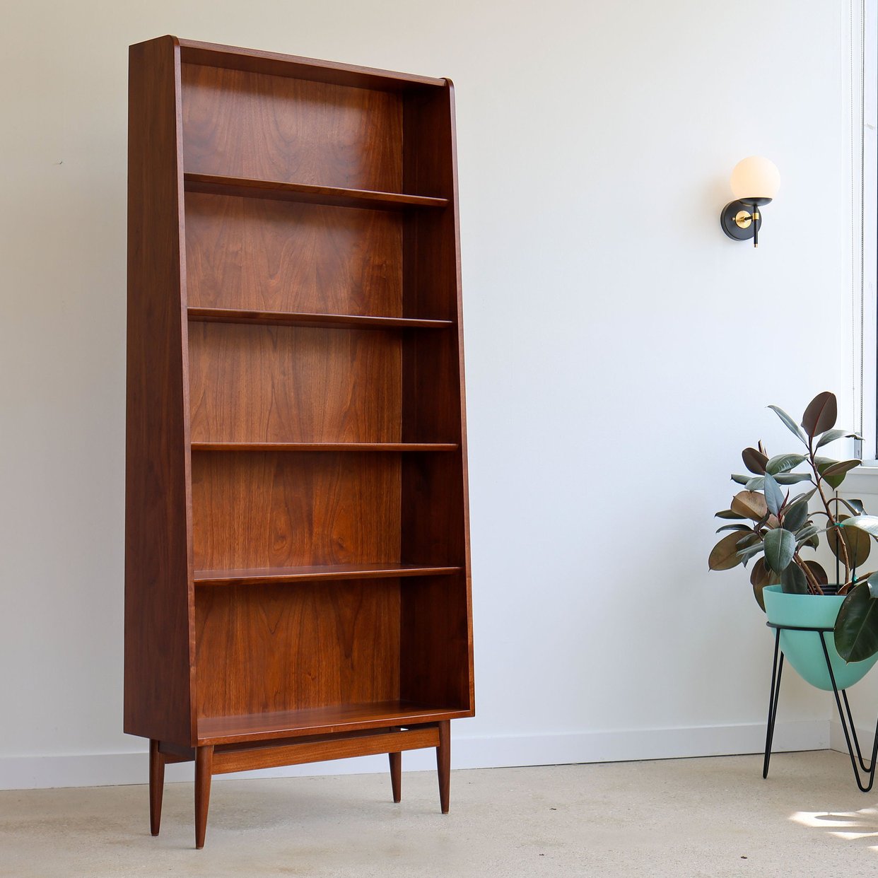BRYN - Handmade Mid Century Modern Inspired Bookshelf | Spaced Out ...