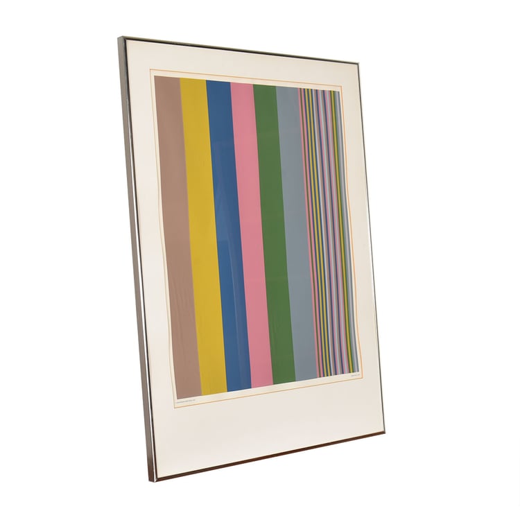 1975 Smithsonian Poster by Gene Davis | Modern Mobler | Takoma, DC ...