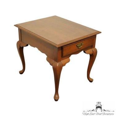 BROYHILL Lenoir House Cherry Traditional Style 22 Accent End Table 3220 02 High End Used Furntiure Harrisonville MO