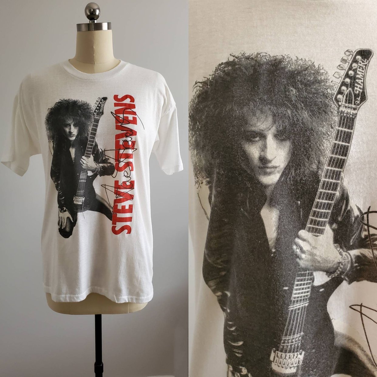 1980s Steve Stevens T-shirt - 80s Band Tshirt | Hey Sailor Nice Vintage ...