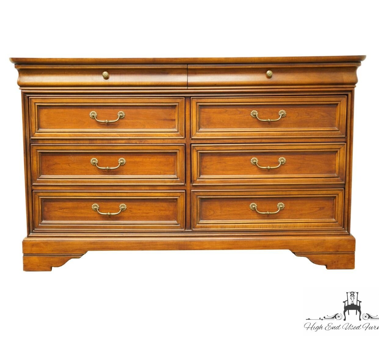 LEXINGTON FURNITURE Chez Michelle Country French Provincial 57" Solid ...