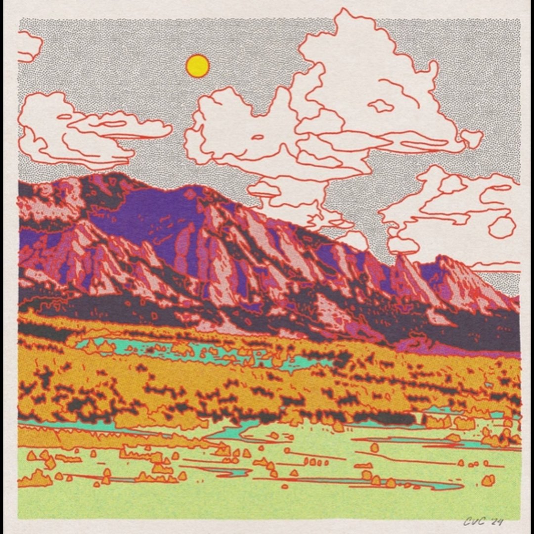 Northern Mountain #1 Print 12x12 | Foursided | Chicago, IL