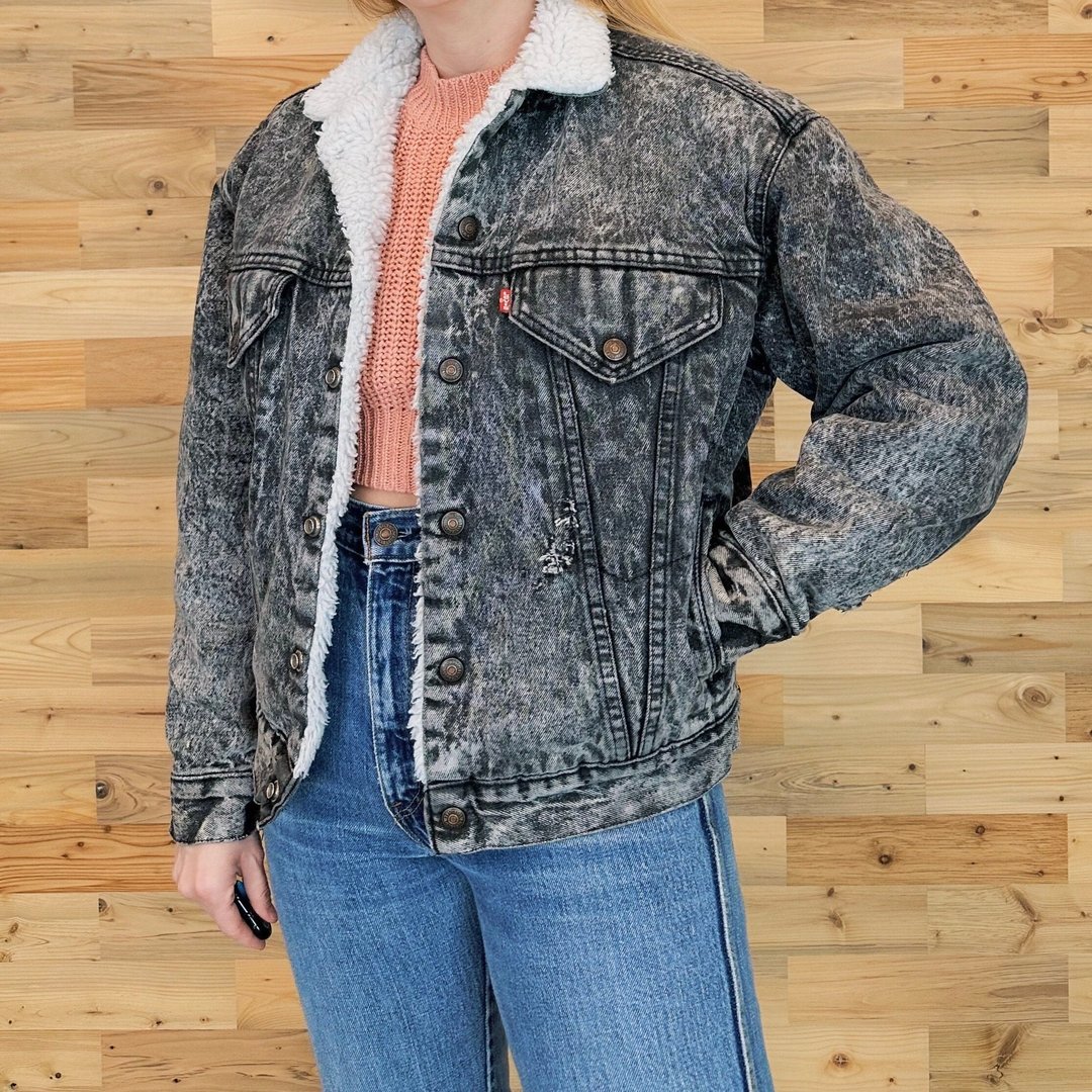 Levi's 80's Vintage Sherpa Lined Denim Jean Jacket | Noteworthy ...