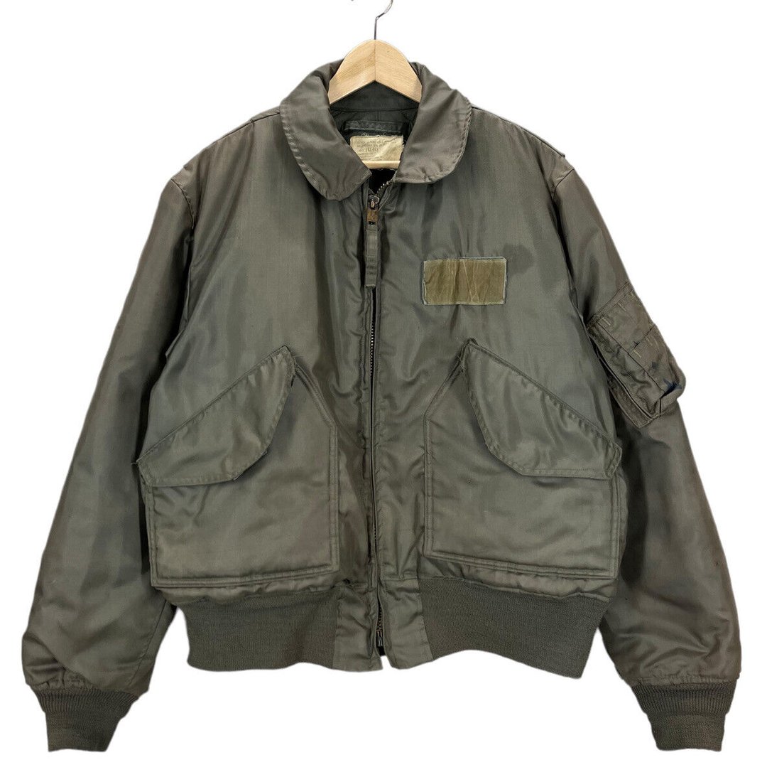 Vintage USAF Air Force Cold Weather Flight Jacket Large Pre | Downtown ...